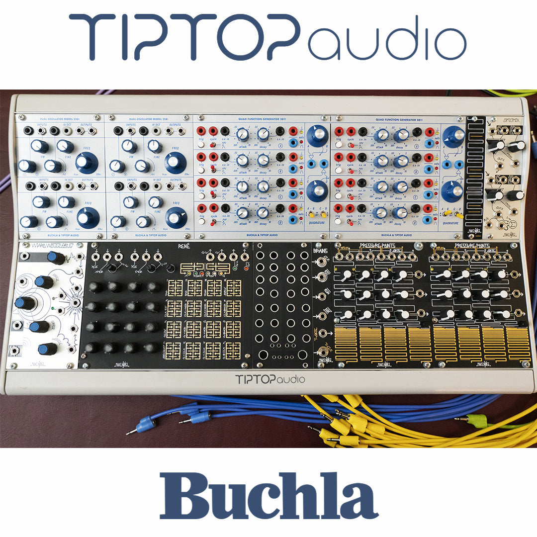 TEST SERIES Tiptop Audio Buchla 258t Dual Oscillator 281t Quad Functio ...
